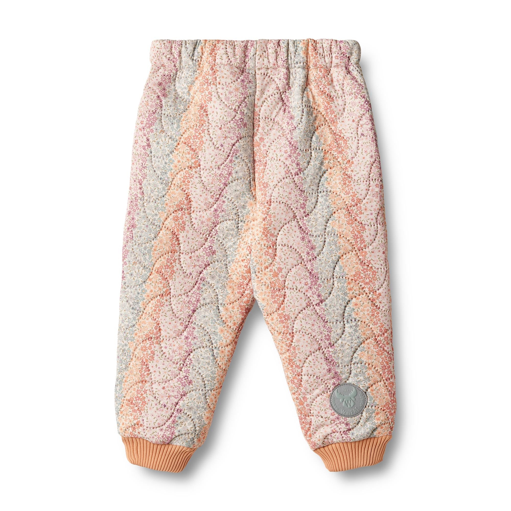 wheat - Thermo Pants Alex - rainbow flowers – Ollifant.dk